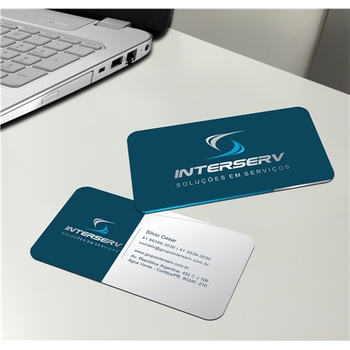 Interserv | Criação de Logo e Cartao de Visita Para Outros