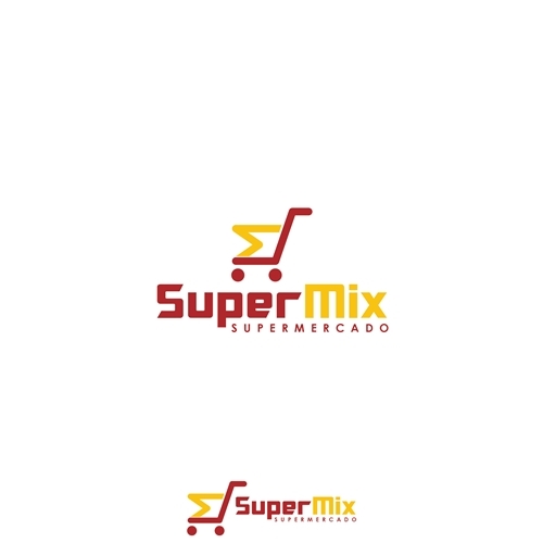 Super Mix Supermercado | Criação de Logo Para Alimentos & Bebidas