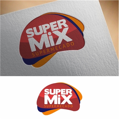 Super Mix Supermercado | Criação de Logo Para Alimentos & Bebidas