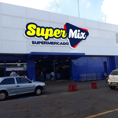 Super Mix Supermercado | Criação de Logo Para Alimentos & Bebidas