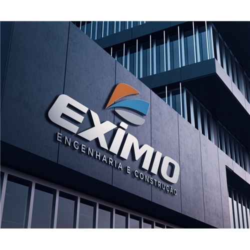 Exímio Engenharia e Construção | Criação de Logo e Papelaria (6 ite...