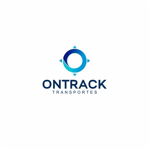 Ontrack Transportes | Criação de Logo Para Logística, Entrega & Arm...
