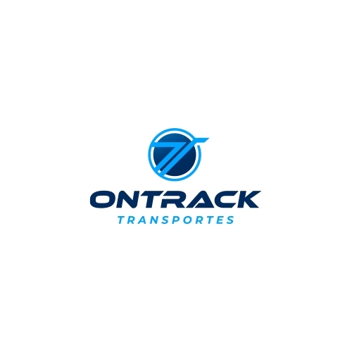 Ontrack Transportes | Criação de Logo Para Logística, Entrega & Arm...