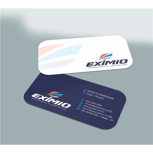 Exímio Engenharia e Construção | Criação de Logo e Papelaria (6 ite...