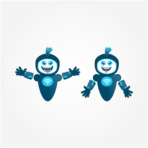 New Net Telecom | Criação de Mascote Para Tecnologia & Ciencias