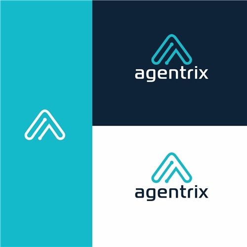 Agentrix | Criação de Logo Para Computador & Internet