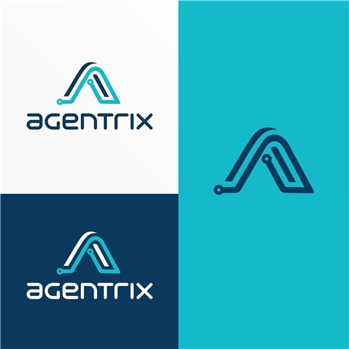 Agentrix | Criação de Logo Para Computador & Internet