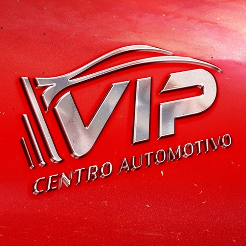 VIP CENTRO AUTOMOTIVO | Criação de Logo Para Automotivo