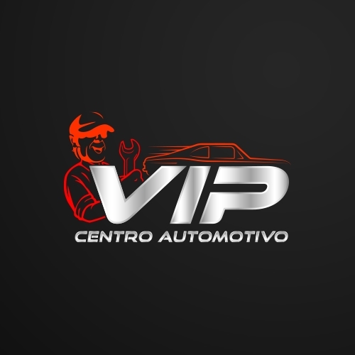 VIP CENTRO AUTOMOTIVO | Criação de Logo Para Automotivo