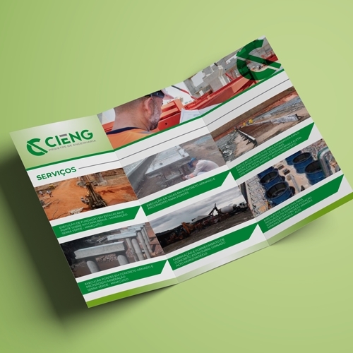 CIENG PROJETOS DE ENGENHARIA LTDA. | Criação de Folder Para Constru...