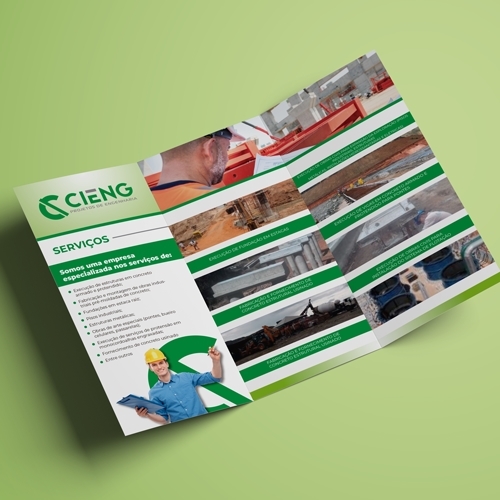 CIENG PROJETOS DE ENGENHARIA LTDA. | Criação de Folder Para Constru...