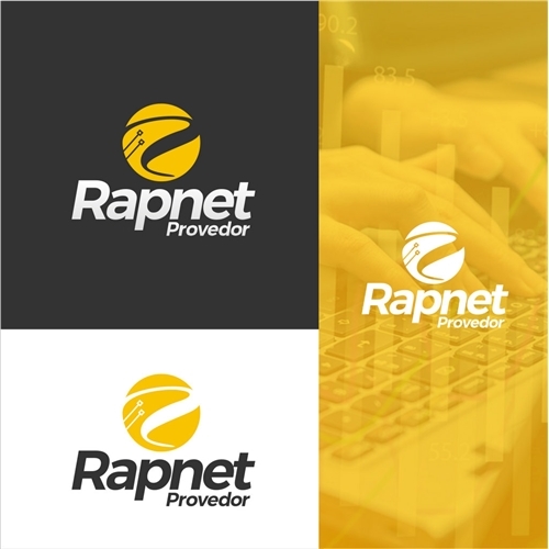 RapNet Telecom | Criação de Logo Para Computador & Internet