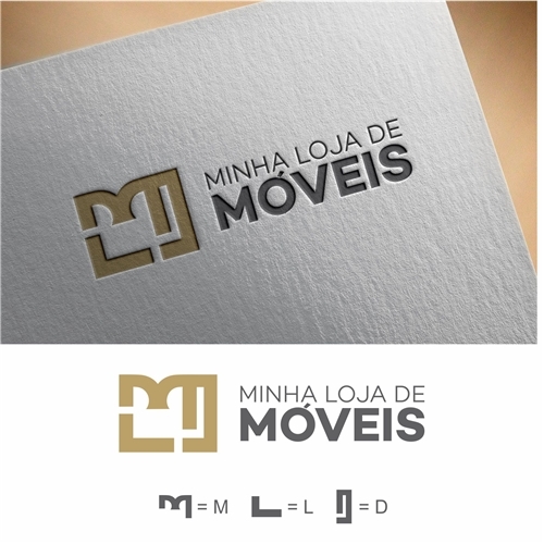 Minha Loja de Móveis | Criação de Logo Para Decoração & Mobília