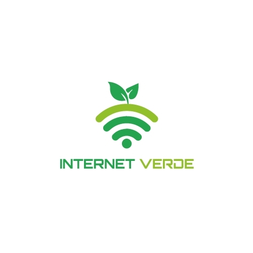 Internet Verde | Criação de Logo e Papelaria (6 itens) Para Computa...