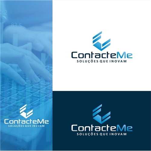 ContacteMe - Soluções que Inovam | Criação de Logo Para Tecnologi...