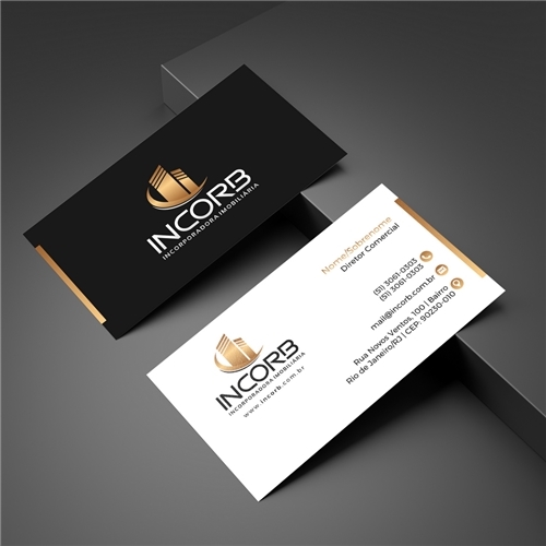 INCORB - Incorporadora Imobiliária | Criação de Logo e Papelaria (6...