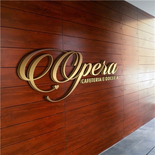 Opera Cafeteria e Doceria | Criação de Logo Para Alimentos & Bebidas