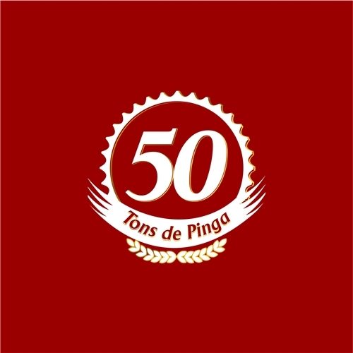 50 Tons de Pinga | Criação de Logo Para Alimentos & Bebidas