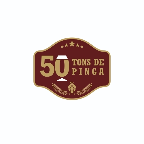 50 Tons de Pinga | Criação de Logo Para Alimentos & Bebidas