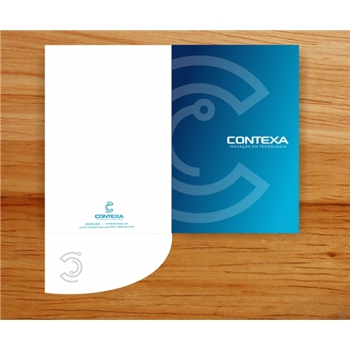 CONTEXA | Criação de Logo e Papelaria (6 itens) Para Tecnologia & C...