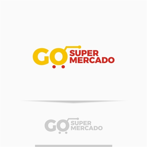Supermercado GO | Criação de Logo Para Tecnologia & Ciencias