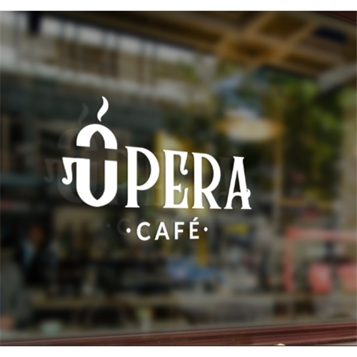 Opera Cafeteria e Doceria | Criação de Logo Para Alimentos & Bebidas