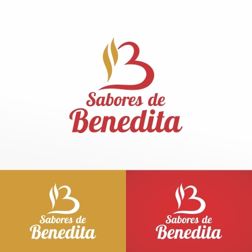 Nome: Sabores de Benedita.Produto: comida italiana | Criação de Log...