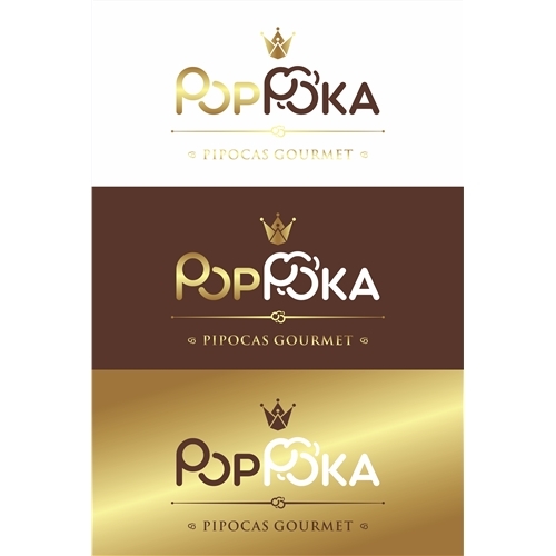 POPPOKA PIPOCAS GOURMET | Criação de Logo e Rótulo Para Alimentos