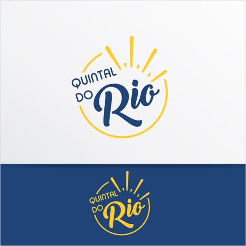 QUINTAL DO RIO | Criação de Logo Para Alimentos & Bebidas