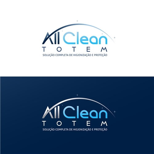 All Clean Totem | Criação de Logo Para Marketing & Comunicação