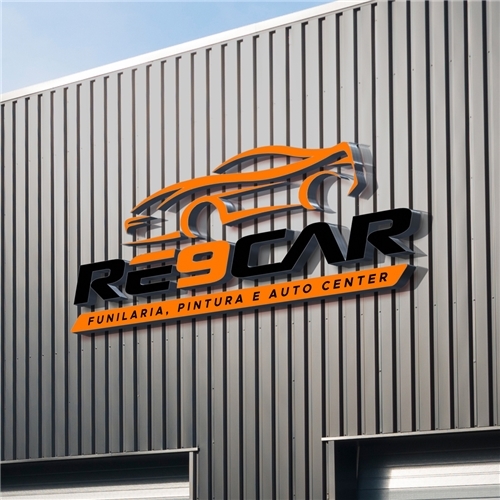 Re9Car Auto center | Criação de Logo Para Automotivo