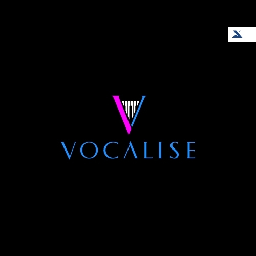 Vocalise | Criação de Logo Para Artes, Música & Entretenimento