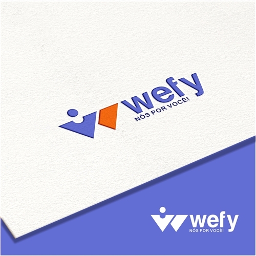Wefy (Wefy = We For You = Nós por você) | Criação de Logo Para Mark...