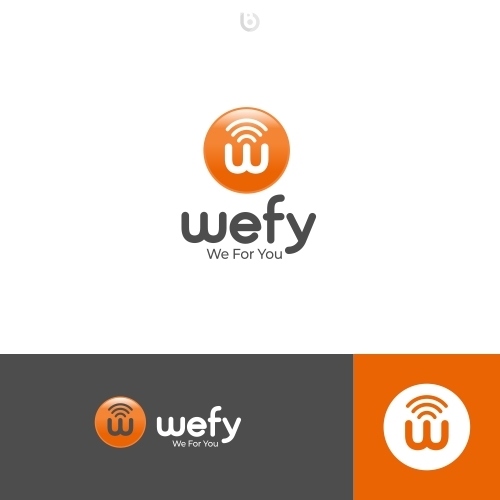 Wefy (Wefy = We For You = Nós por você) | Criação de Logo Para Mark...