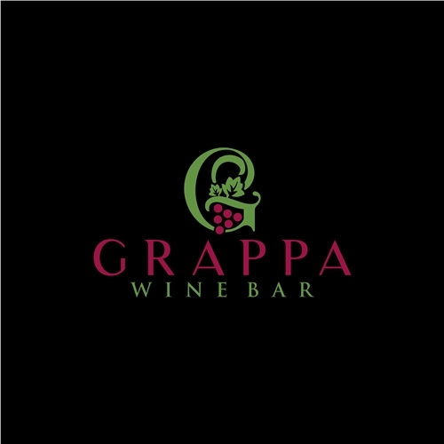 GRAPPA WINE BAR | Criação de Logo Para Alimentos & Bebidas