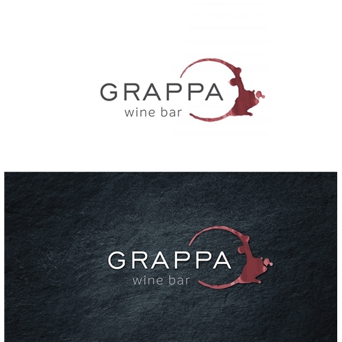 GRAPPA WINE BAR | Criação de Logo Para Alimentos & Bebidas