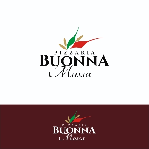 Pizzaria Buonna Massa | Criação de Logo Para Alimentos & Bebidas