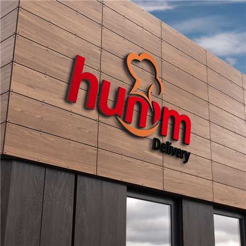 Humm Delivery | Criação de Logo Para Alimentos & Bebidas