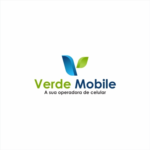 "Verde Mobile - A sua operadora de celular" | Criação de Logo Para ...