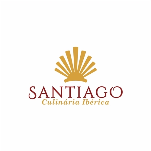 Santiago - Culinária Ibérica | Criação de Logo Para Alimentos & Beb...