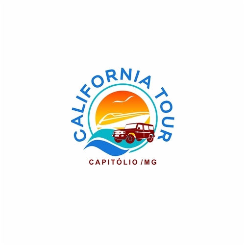 California Tour | Criação de Logo Para Viagens & Lazer