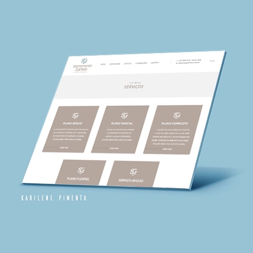 SG Assessoria em Licitações e Contratos | Criação de Layout Web-De...