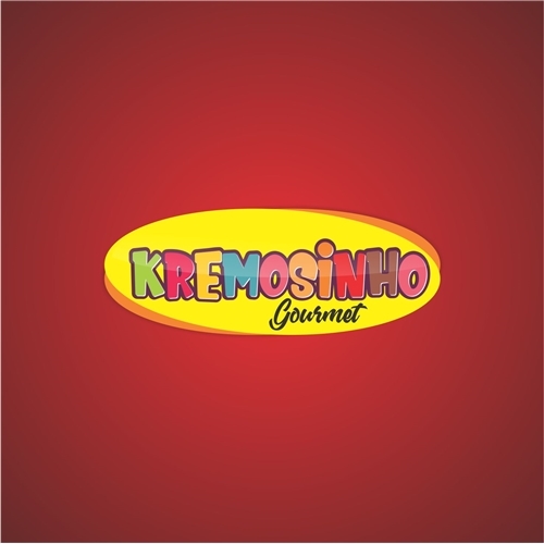 Kremosinho Gourmet | Criação de Logo Para Alimentos & Bebidas