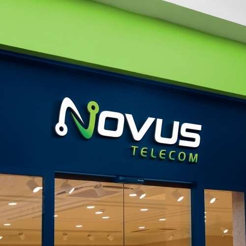 Novus Telecom | Criação de Logo Para Tecnologia & Ciencias