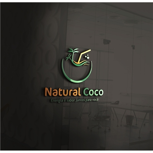 Natural Coco | Criação de Logo Para Alimentos & Bebidas