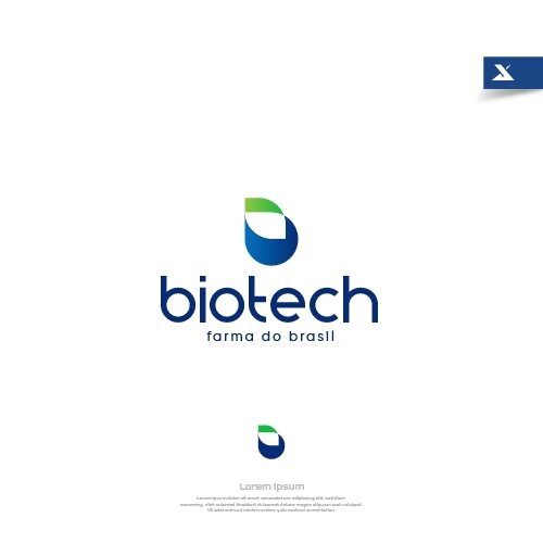 Biotech Farma do Brasil | Criação de Logo Para Saúde & Nutrição