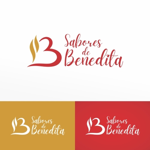 Nome: Sabores de Benedita.Produto: comida italiana | Criação de Log...