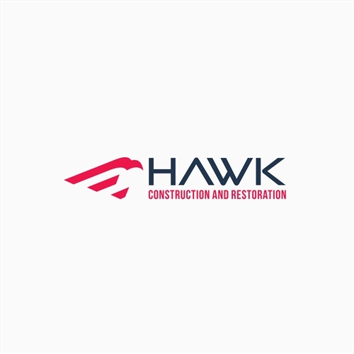HAWK Construction and Restoration | Criação de Logo e Cartao de Vis...