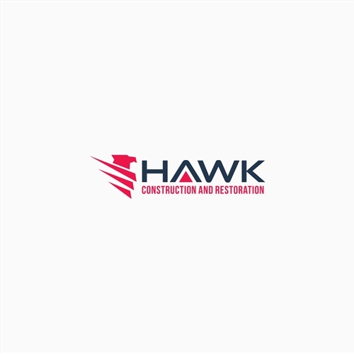 HAWK Construction and Restoration | Criação de Logo e Cartao de Vis...