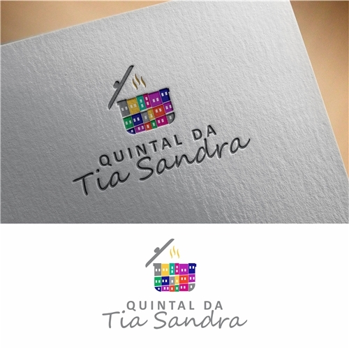 Quintal da Tia Sandra | Criação de Logo Para Alimentos & Bebidas